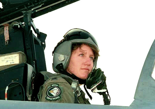 FLYNN, Jean Marie, First Lieutenant, USAF, call sign Tally, with ...