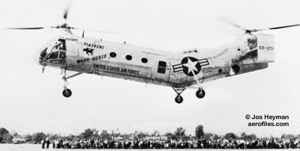 Piasecki Helicopter Corporation YH-21-PH Work-Horse 50-1231, first ...