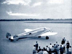 Amelia Earhart’s Lockheed Electra 10E NR16020 arrives at Miami, 23 May ...