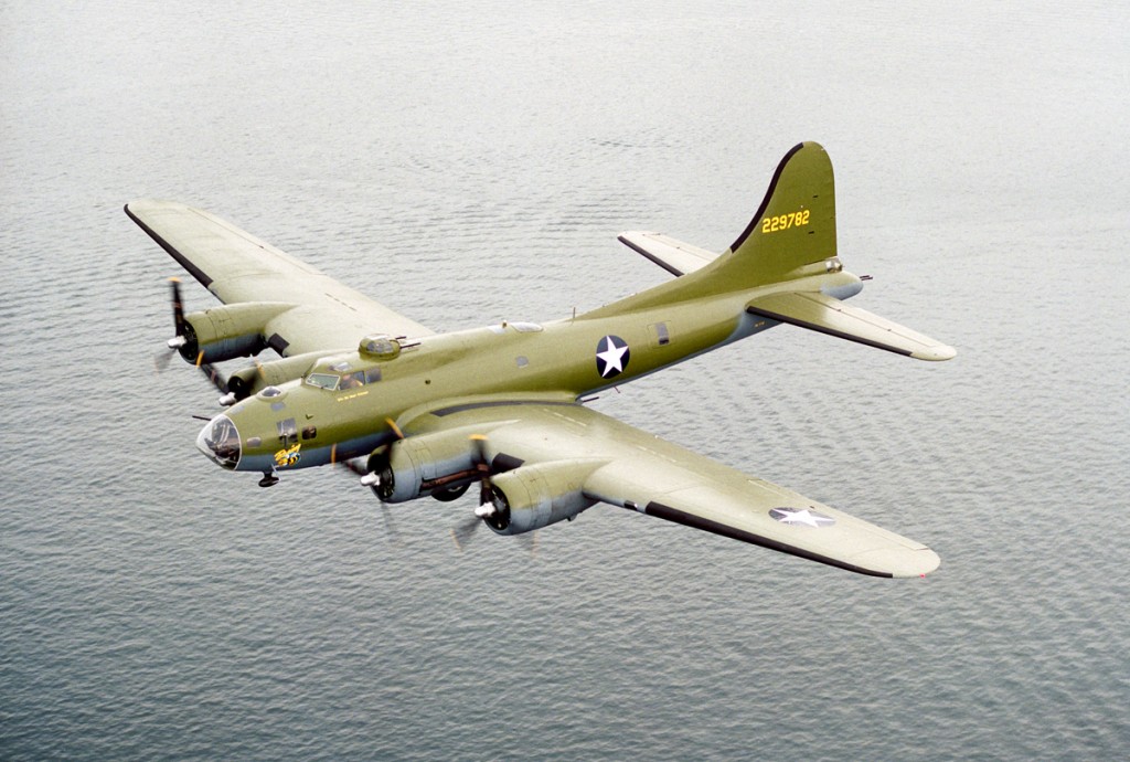 TMOF Boeing B-17F Boeing Bee in flight | This Day in Aviation