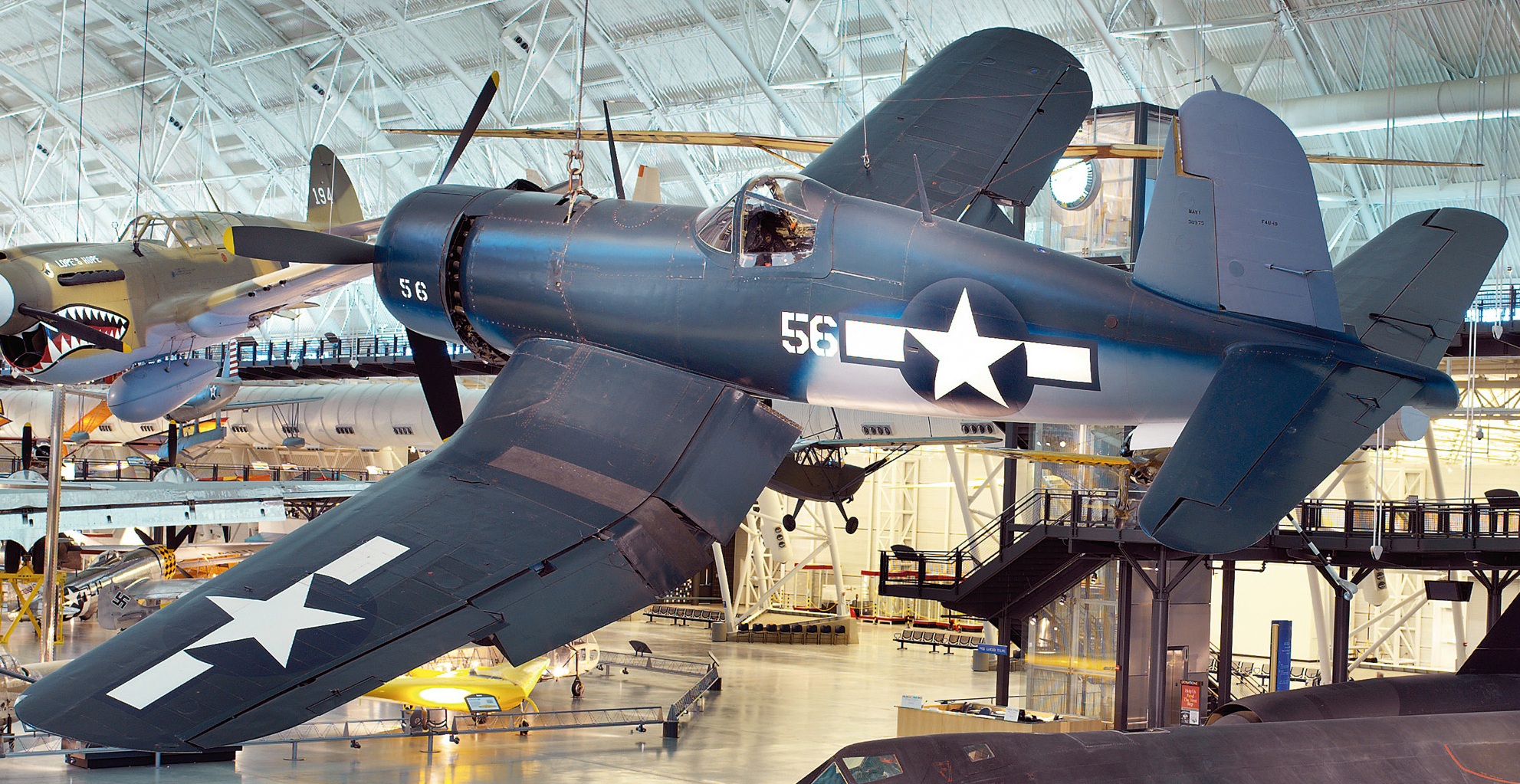 Vought F4U-1D Corsair, Bu. No. 50375, at NASM SFVH Center | This Day in ...