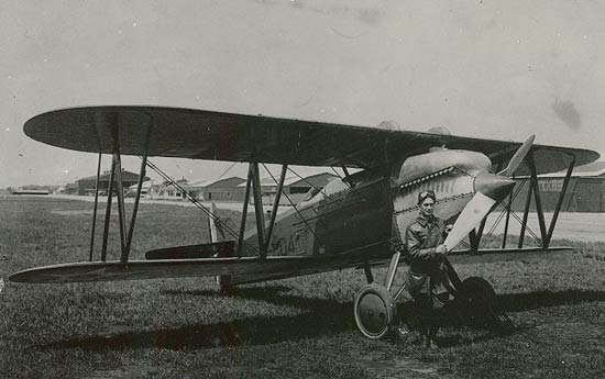 MAUGHAN, Russell, Lt., with Curtiss PW-8, A.C. 24-204 | This Day in ...