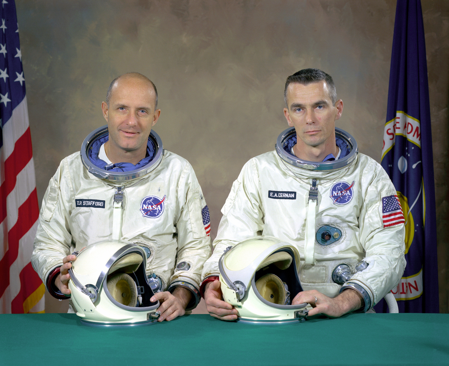 STAFFORD, Tom, and CERNAN, Gene, Gemini IX-A crew | This Day in Aviation