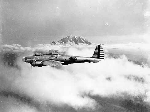 Boeing 299 with Mount Ranier | This Day in Aviation