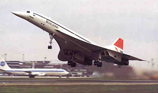 Concorde BA206 takeoff, BAC G-BOAA, 21 January 1976 | This Day in Aviation