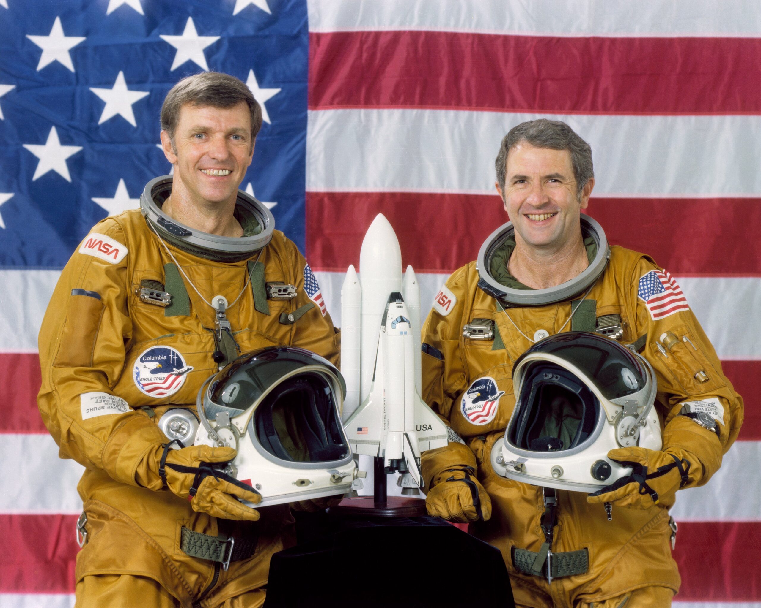 Space Shuttle Columbia (STS-2) flight crew, ENGLE, Joe H. and TRULY ...