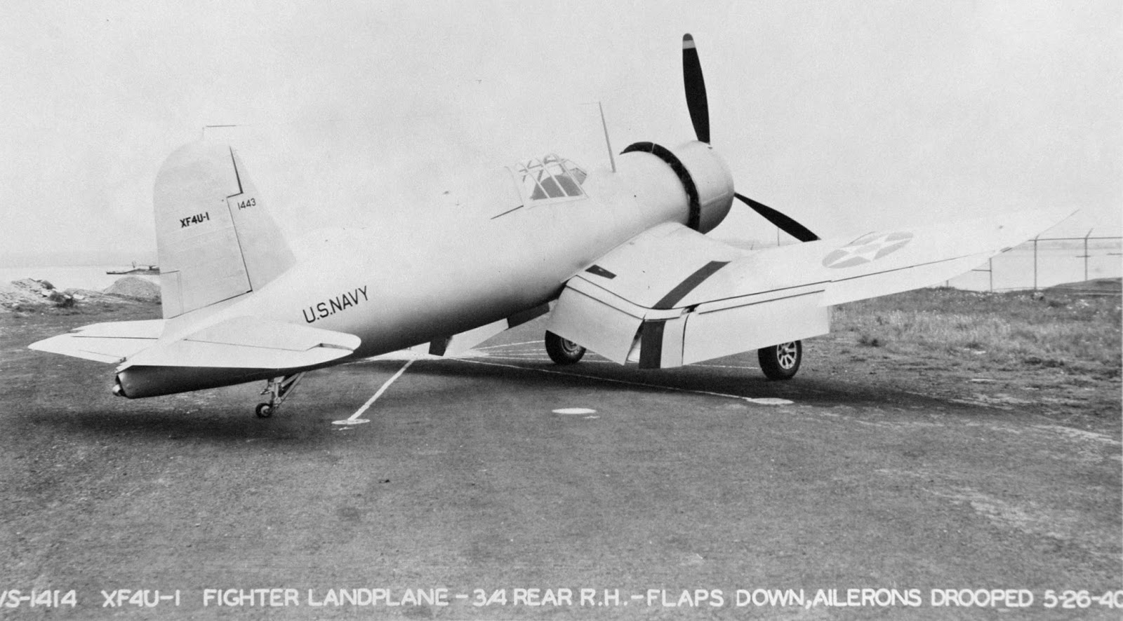 Vought-Sikorsky XF4U-1 Corsair | This Day in Aviation