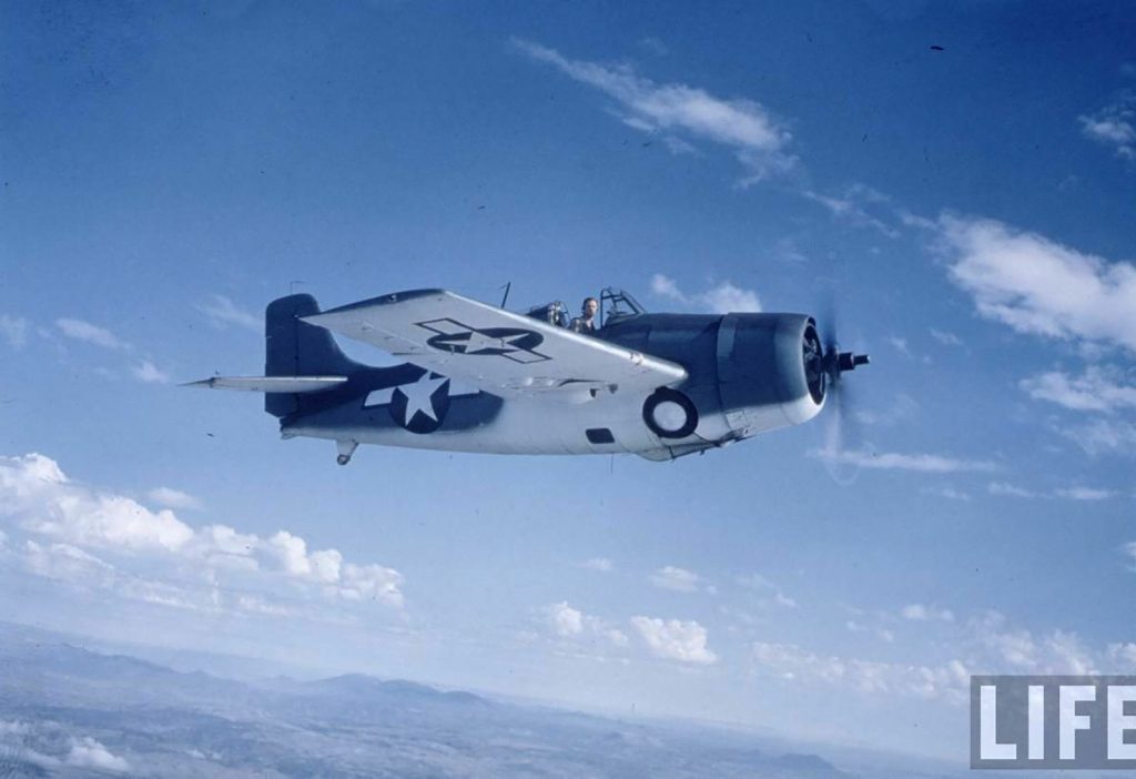 Grumman-F4F-3-Wildcat-showing-the-3-tone-paint-scheme-color-photo-by ...