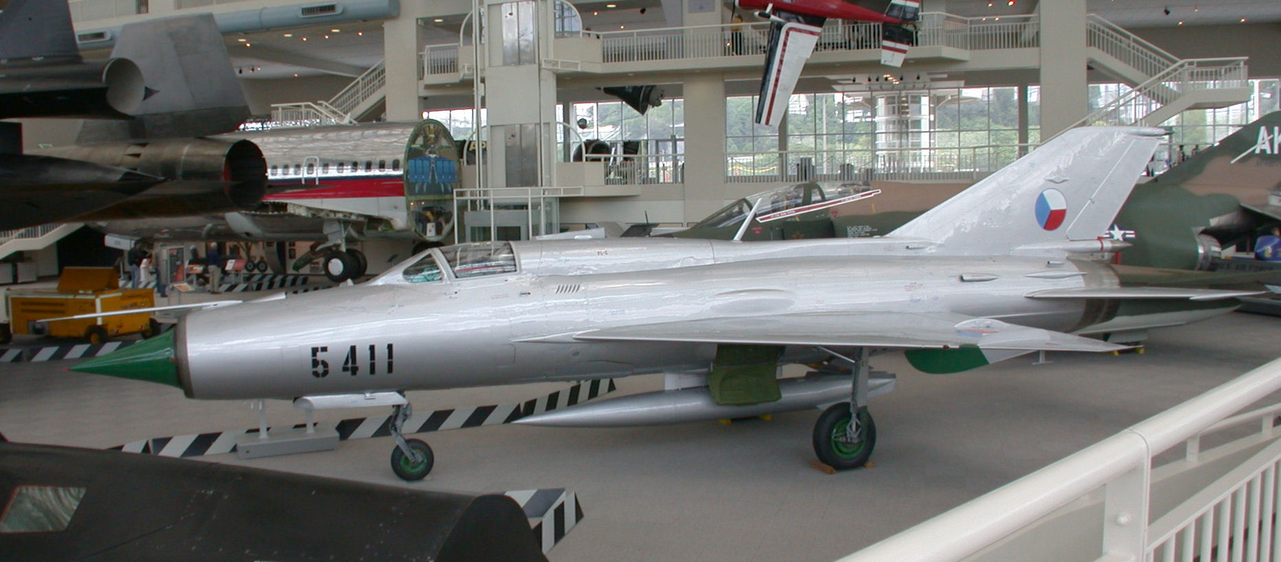 Mikoyan_MiG-21PFM._Seattle_Museum_Of_Flight,_Washington | This Day in ...