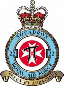 600px-22_Squadron_RAF_crest | This Day in Aviation