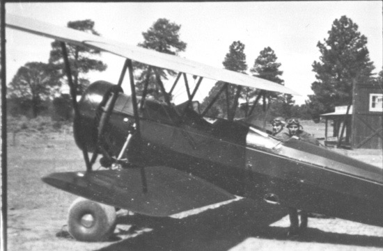 Jackie in the cockpit of a Stearman C3, May 1933 BIOC00430 SDASMA ...