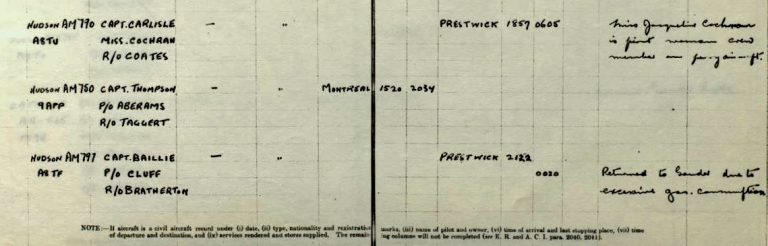 Gander Watch Log_Vol 2_17 June 1941_ pt 2 | This Day in Aviation