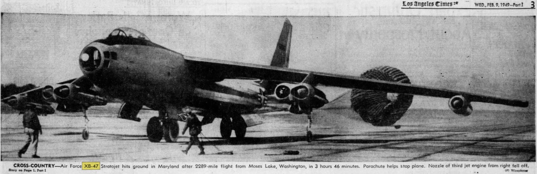 Boeing XB-47 Stratojet | This Day in Aviation