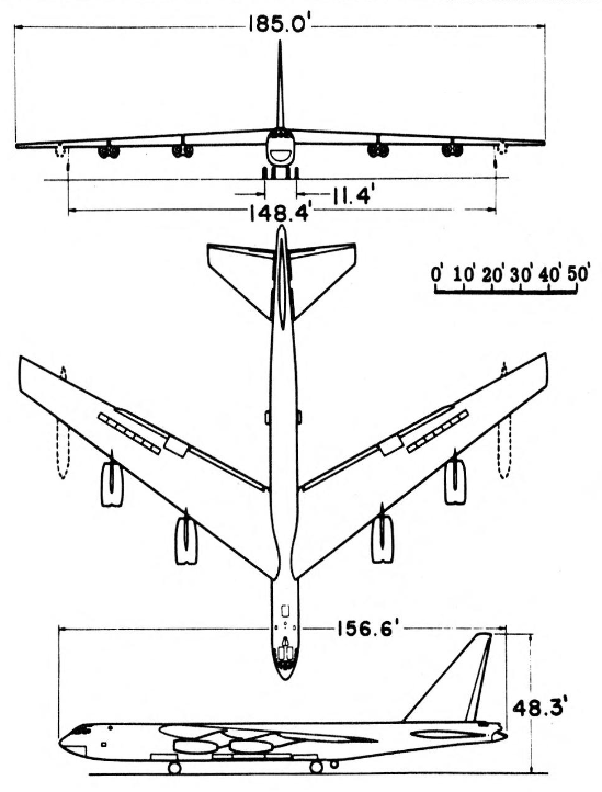 Boeing B 52 Blueprints