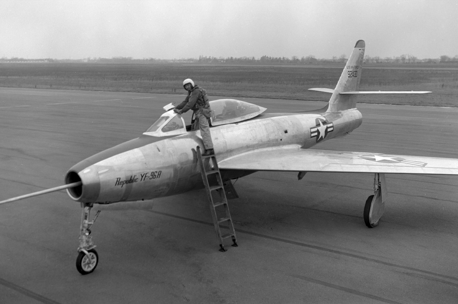 Republic F-84F Thunderstreak | This Day in Aviation